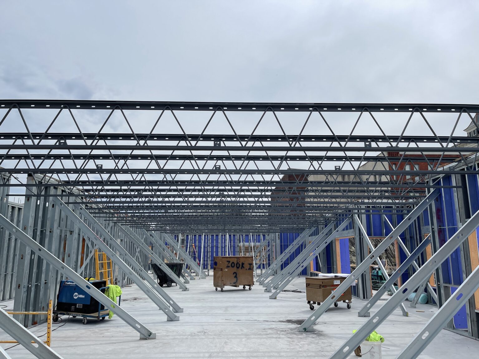 Steel Floor Joists | Composite Floor System | Swirnow Structures